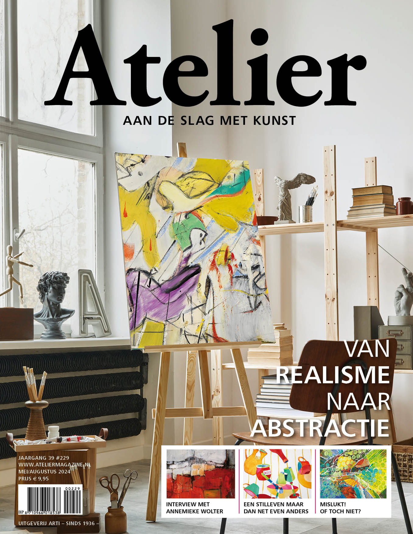 Atelier Magazine, hét tijdschrift voor kunstenaars!
