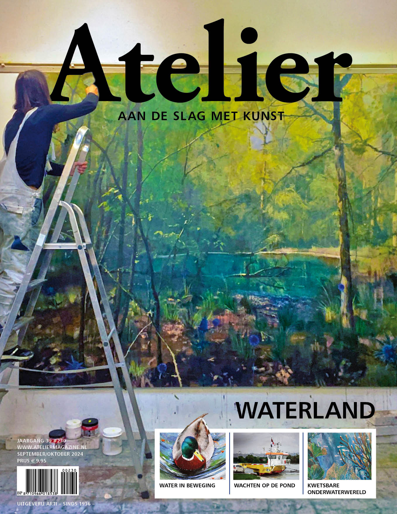 Atelier Magazine, hét tijdschrift voor kunstenaars!